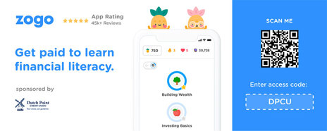 Zogo Financial Literacy Game | Financial Education | Dutch Point